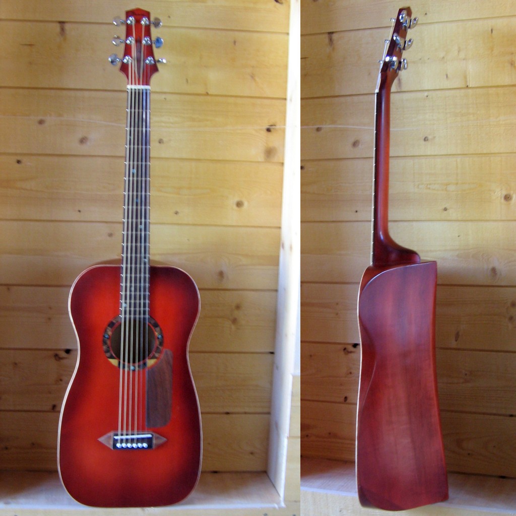 Guitare triangle – Atelier de lutherie Philippe Berne