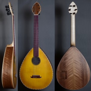 Medieval guitar – Atelier de lutherie Philippe Berne