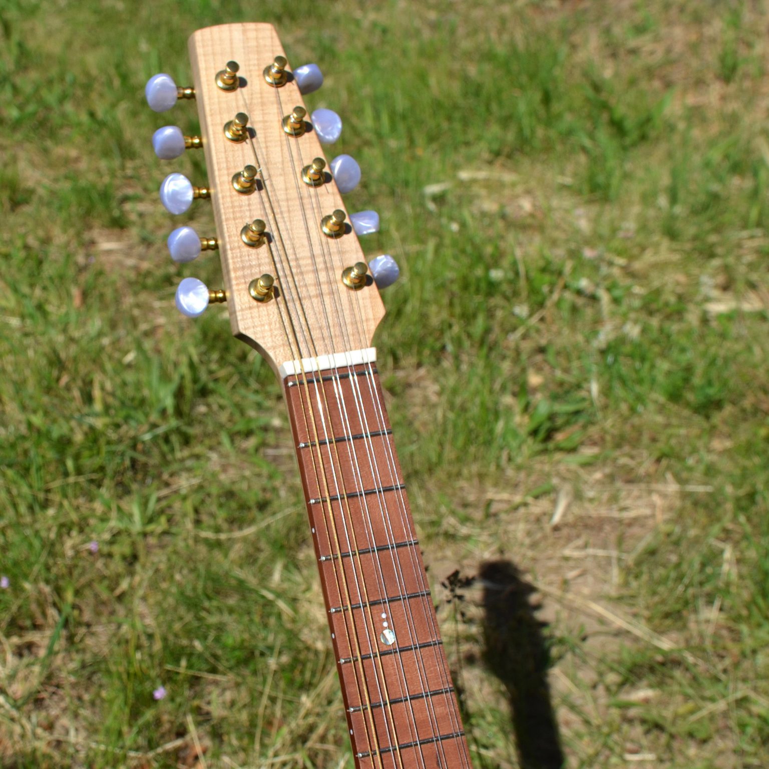 Medieval cittern – Atelier de lutherie Philippe Berne