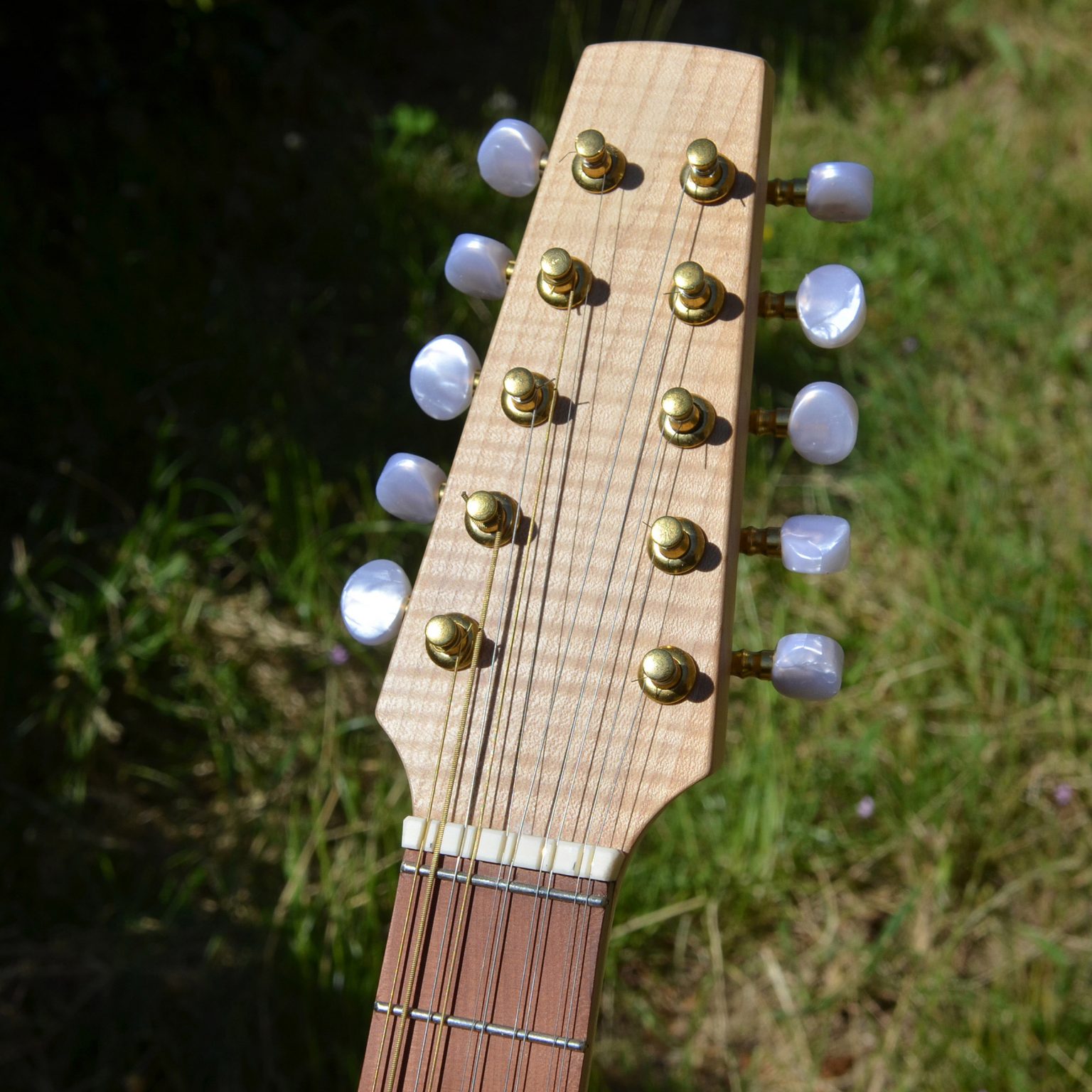 Medieval cittern – Atelier de lutherie Philippe Berne